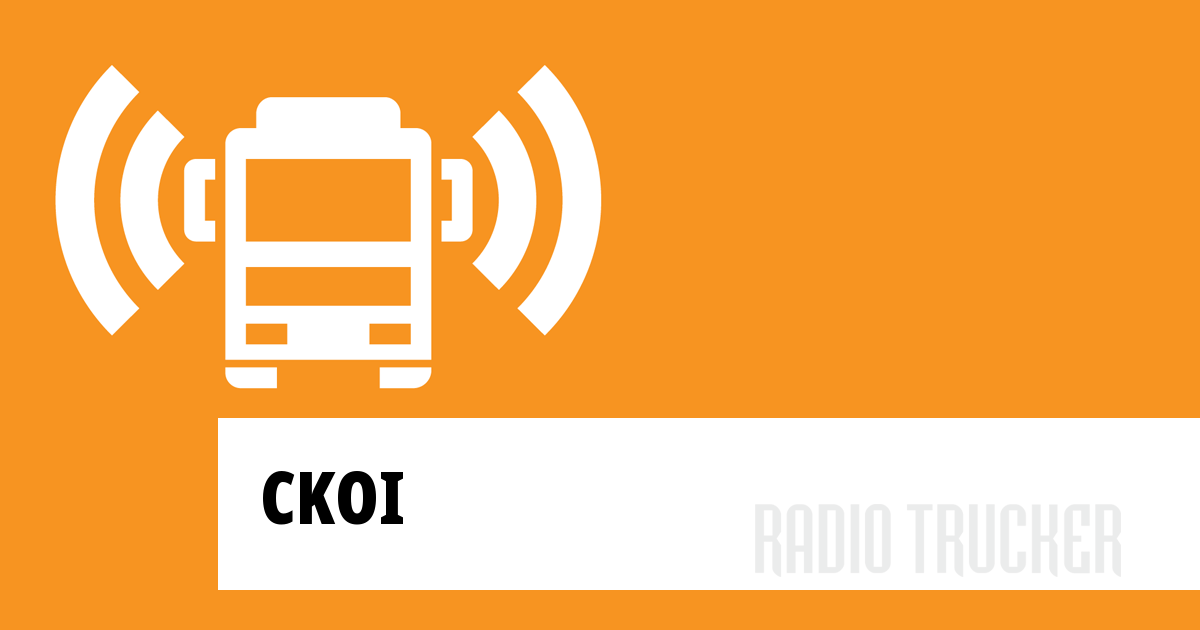 CKOI Listen Live (Canada) - Radio Trucker